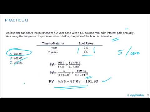 define and compare the spot curve, yield curve on coupon bonds, par ...