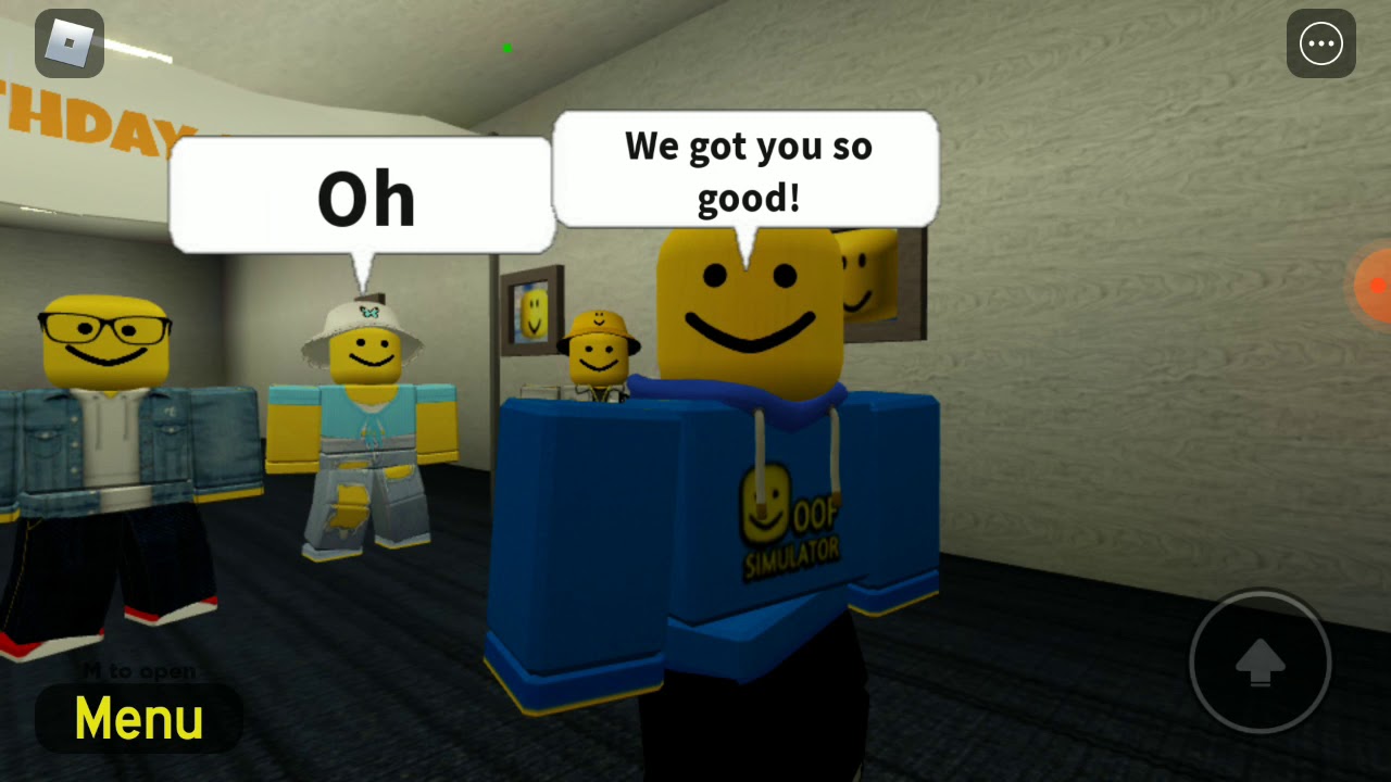 How to get "Unexpected Welcome" Badge in roblox happy oofday (ALPHA ...