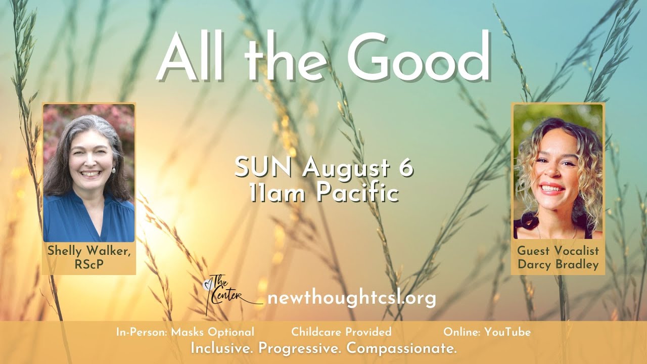 All the Good with Shelly Walker, RScP & Ministerial Student - Sundays ...