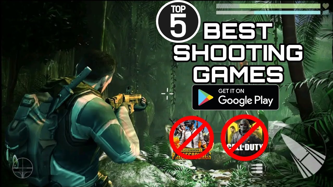 TOP 5 BEST SHOOTING GAMES ONLINE\OFFLINE FOR ANDROID #best mobile ...