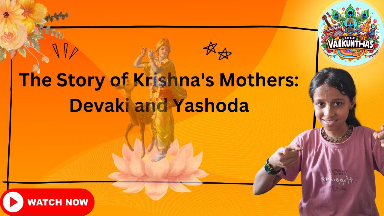 The Story of Krishna's Mothers Devaki and Yashoda - YouTube