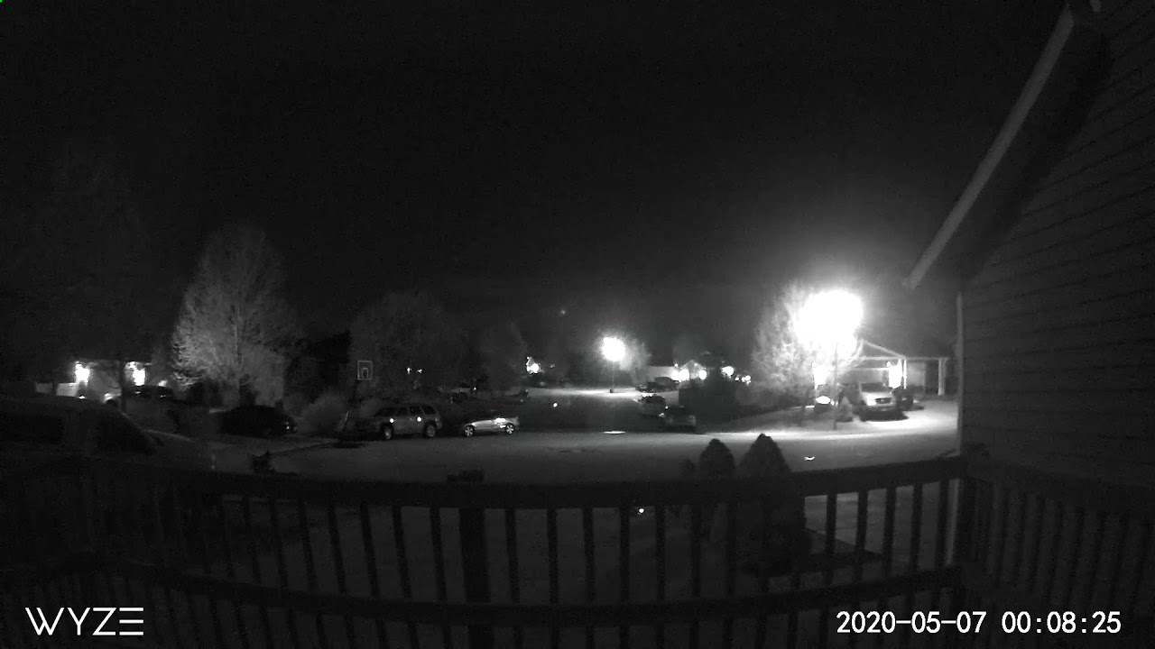 Strange security camera footage - YouTube