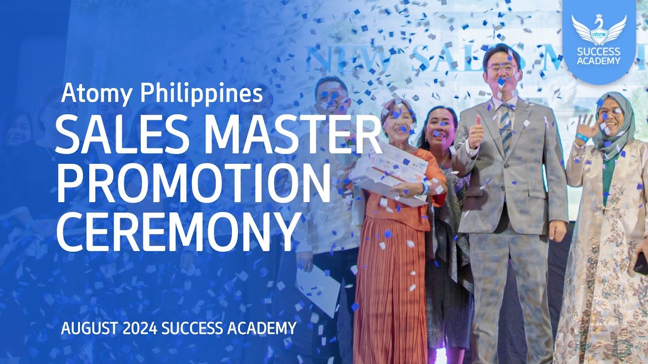 Promotion Ceremony: New Sales Master | Atomy Philippines Success ...