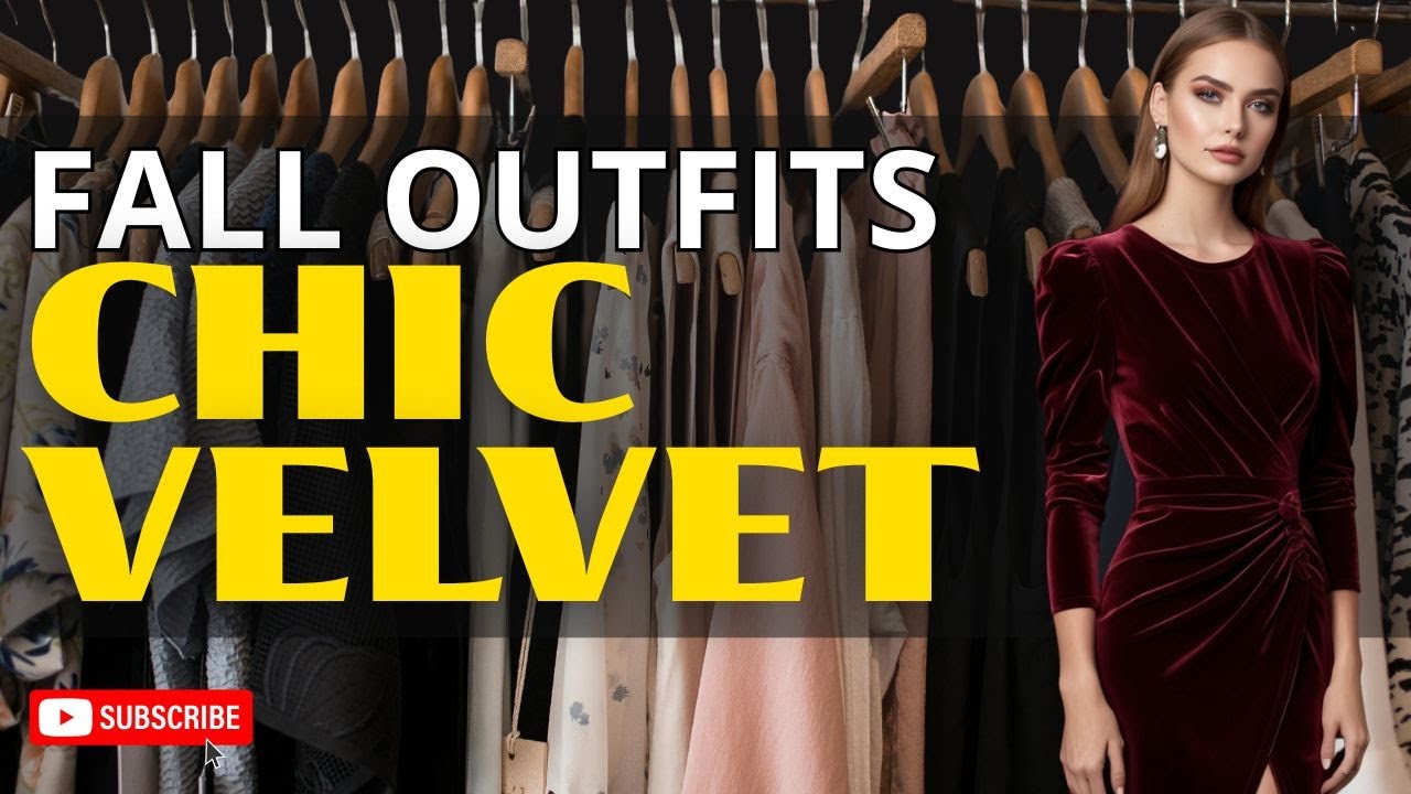 CHIC Fall Outfits 2025 🍂 | 5 Elegant Velvet Looks You’ll Want to Copy ...