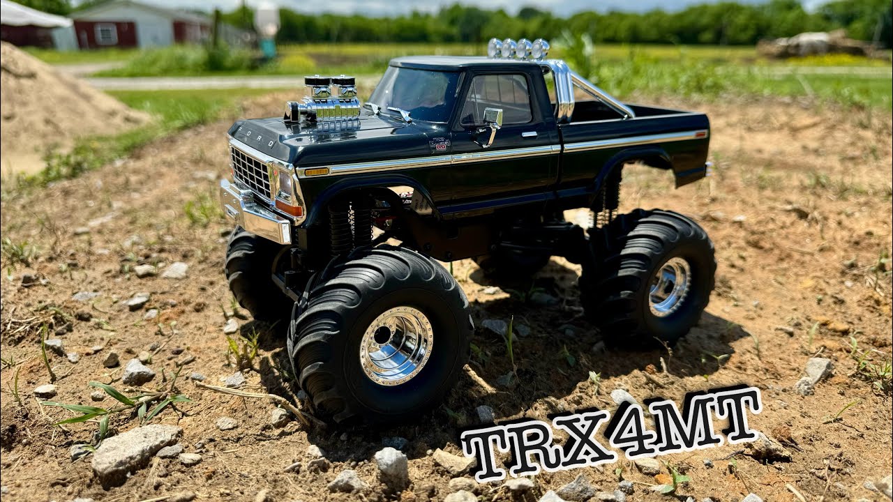 Traxxas TRX4MT Monster Truck Size Comparison and Speed runs! Losi LMT ...