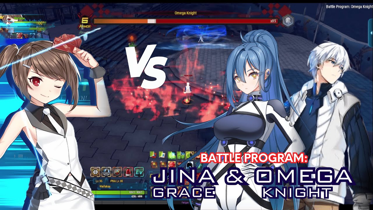 BATTLE PROGRAM: JINA GRACE & OMEGA KNIGHT | CODE: CLOSERS - SETH - YouTube
