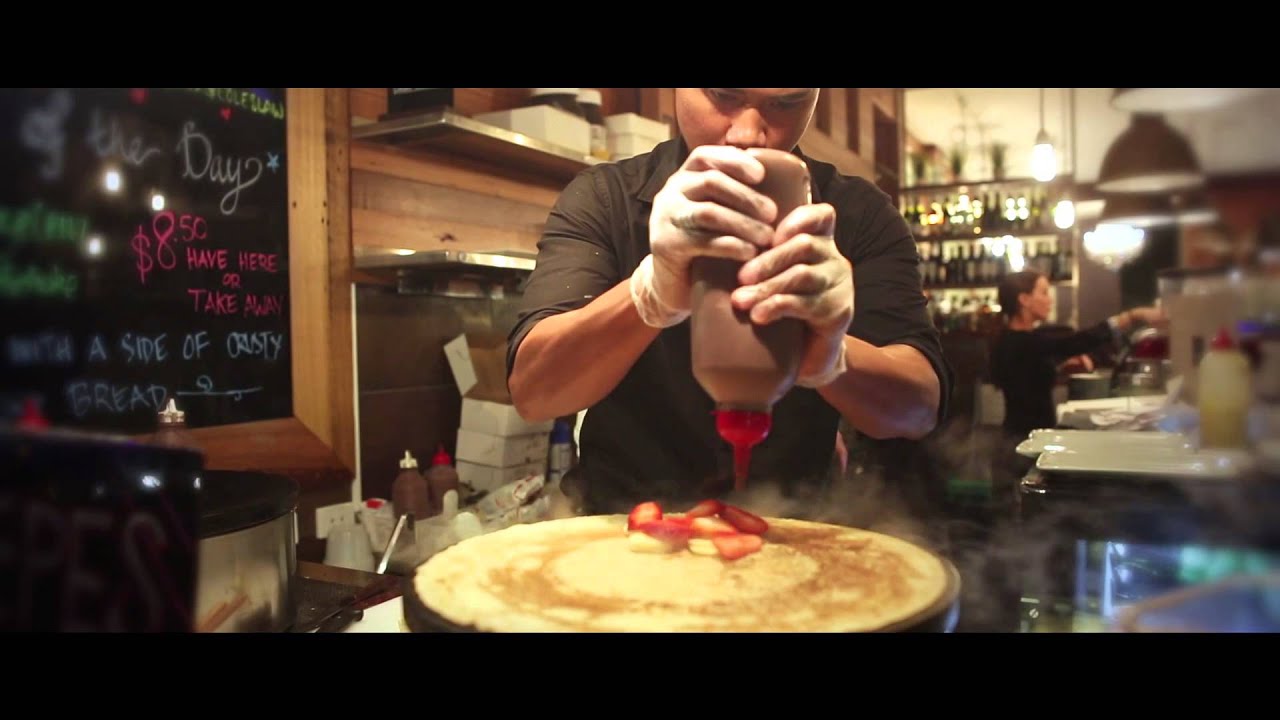 Piatella Cafe :: Try Our Crepes - YouTube