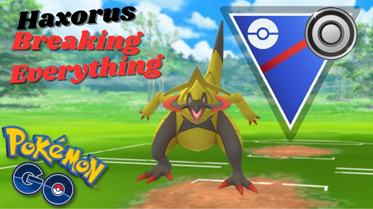 *Breaking Swipe* Haxorus owns the Pokémon Go Single-Type Cup. - YouTube
