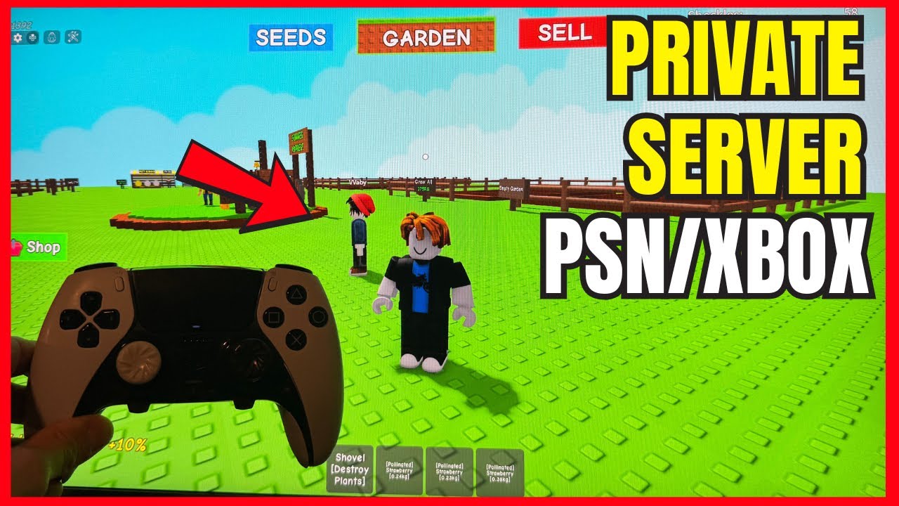 Roblox Grow a Garden: How to Create & Join Private Server With Friends ...