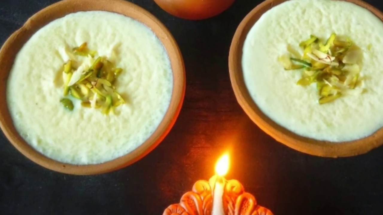How to make Firni at home - Phirni Recipe - घर पे बनाएं फिरनी - فرننی ...
