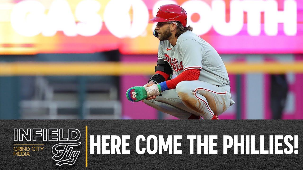 Here come the Phillies! | Infield Fly - YouTube