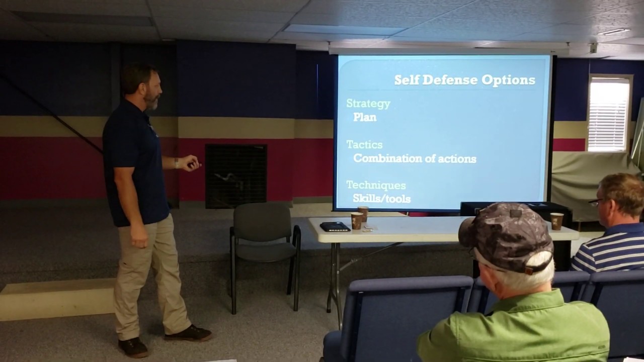 Proactive Mindset: Self Defense Options - YouTube