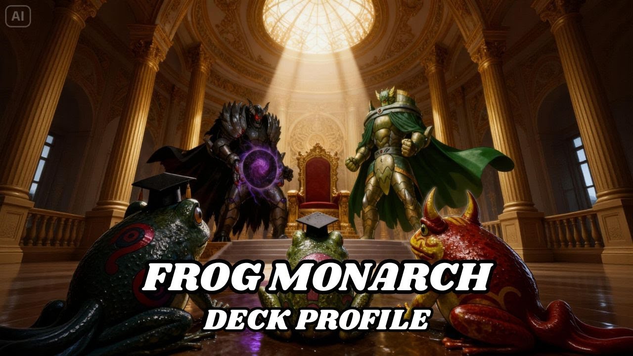 YU-GI-OH! Tengu Format Italia 1° Place Frog Monarch @96StardustDragon ...