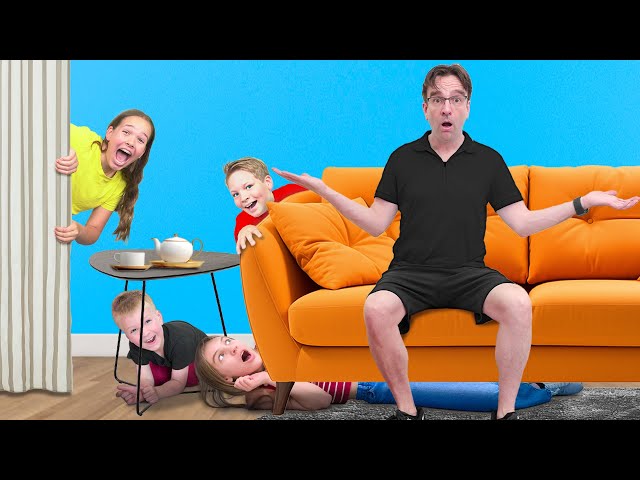 Amelia, Avelina, Akim & Arthur Hide and Seek adventure! - Videos For Kids