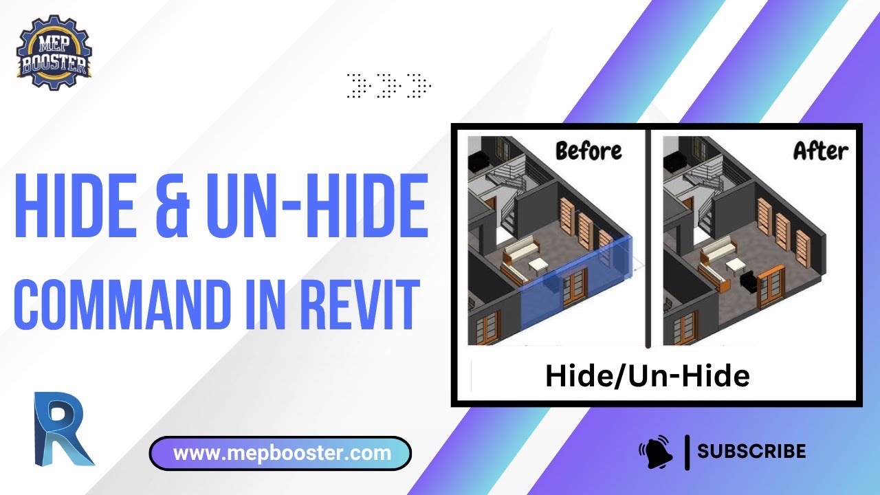 Hide & Un-Hide Command in Revit – Step-by-Step Tutorial! - YouTube