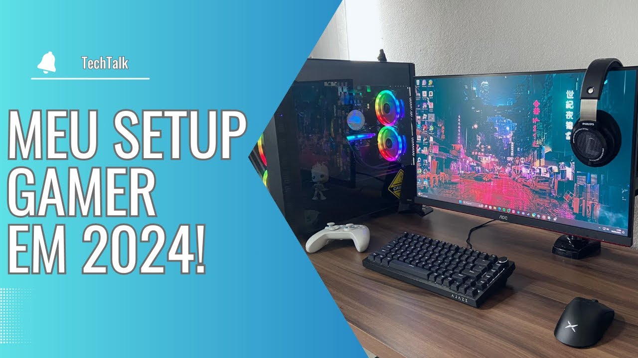 Mostrando o meu SETUP GAMER atual! (2024) - YouTube