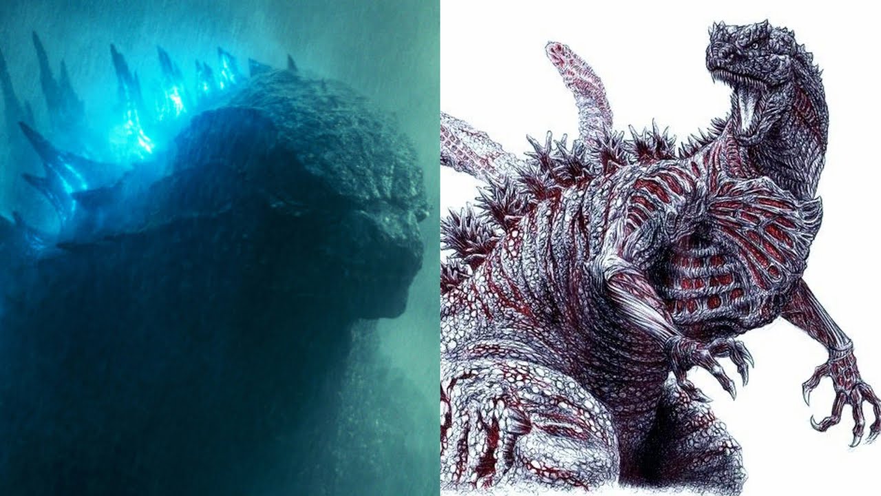 GODZILLA 2019 VS SHIN TYRANNOSAURUS REX - YouTube
