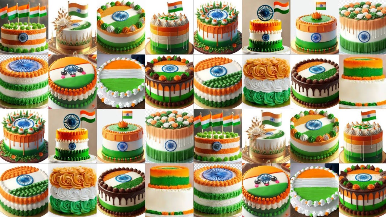 🇮🇳 latest republic day cake design 2025/indian flag cake/tiranga theme ...