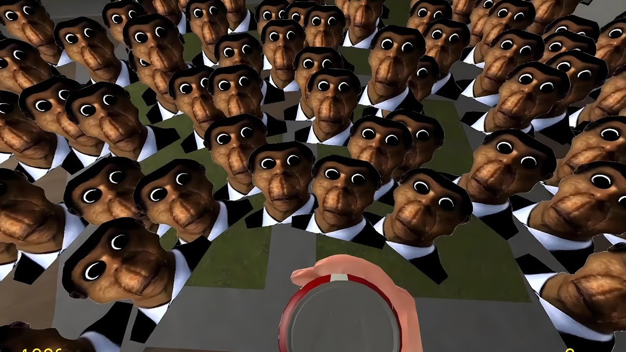 G-MOD: Obunga Horde Nextbot Apocalypse in Hotel And Maze map Garrys mod ...