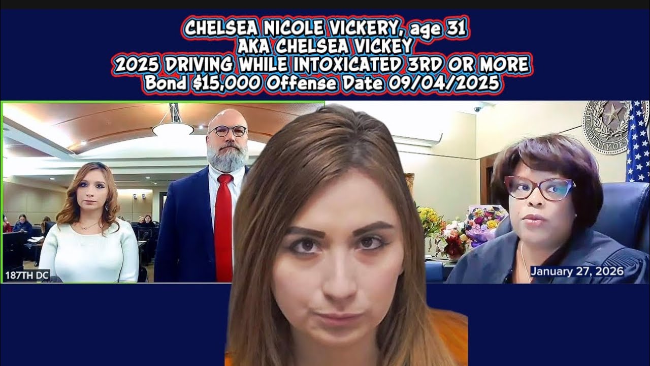 Judge Boyd sentences Chelsea Nicole Vickery Plus Anthony Rene Blackburn ...