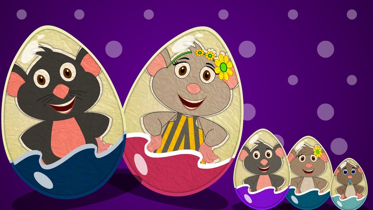 Finger Family Rat Surprise Egg | Surprise Eggs Finger Family | Surprise ...