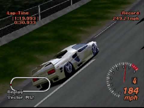 Gran Turismo 2: Max Speed - Vector M12 - YouTube