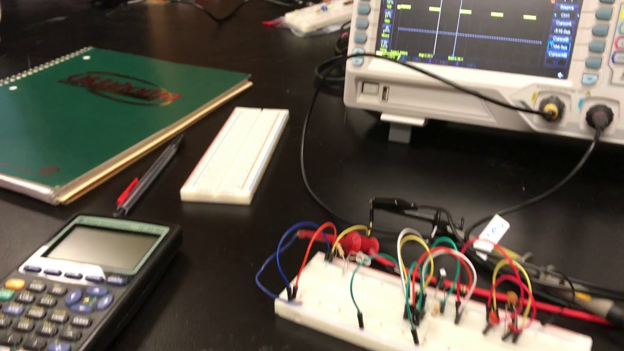 Experiment 2d 555 timer lab - YouTube