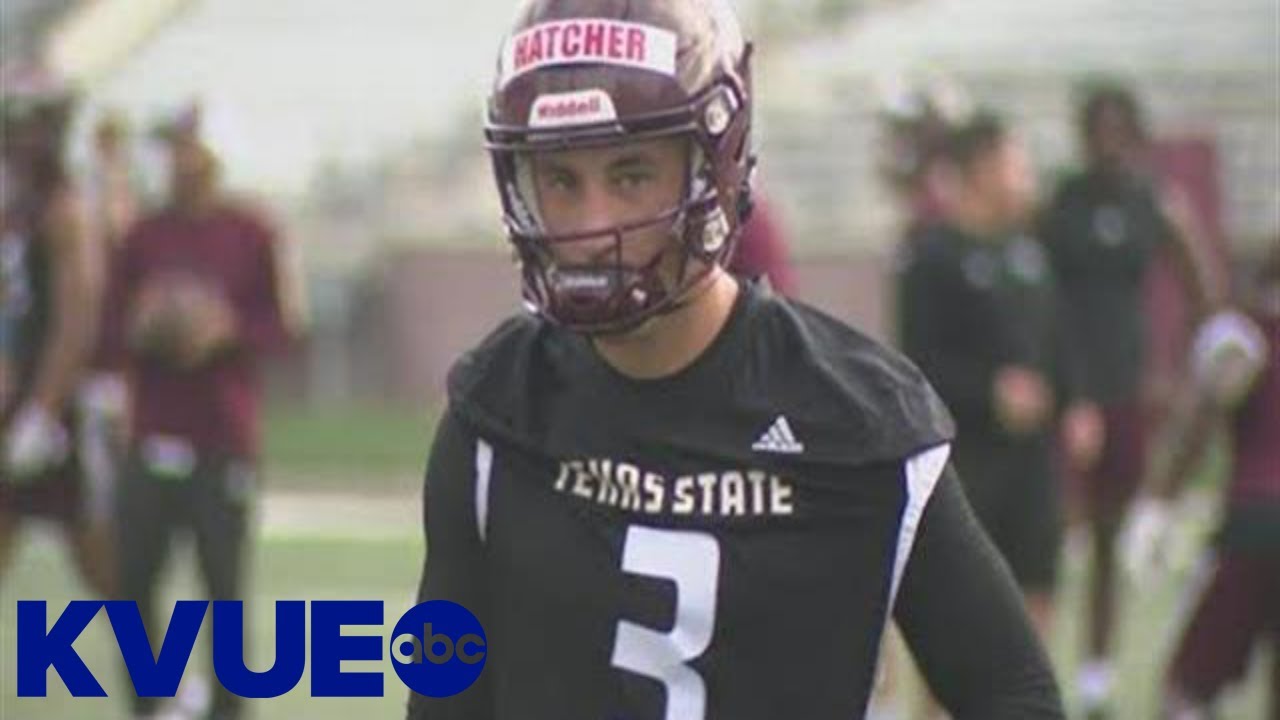 Texas State names Layne Hatcher starting QB | KVUE - YouTube