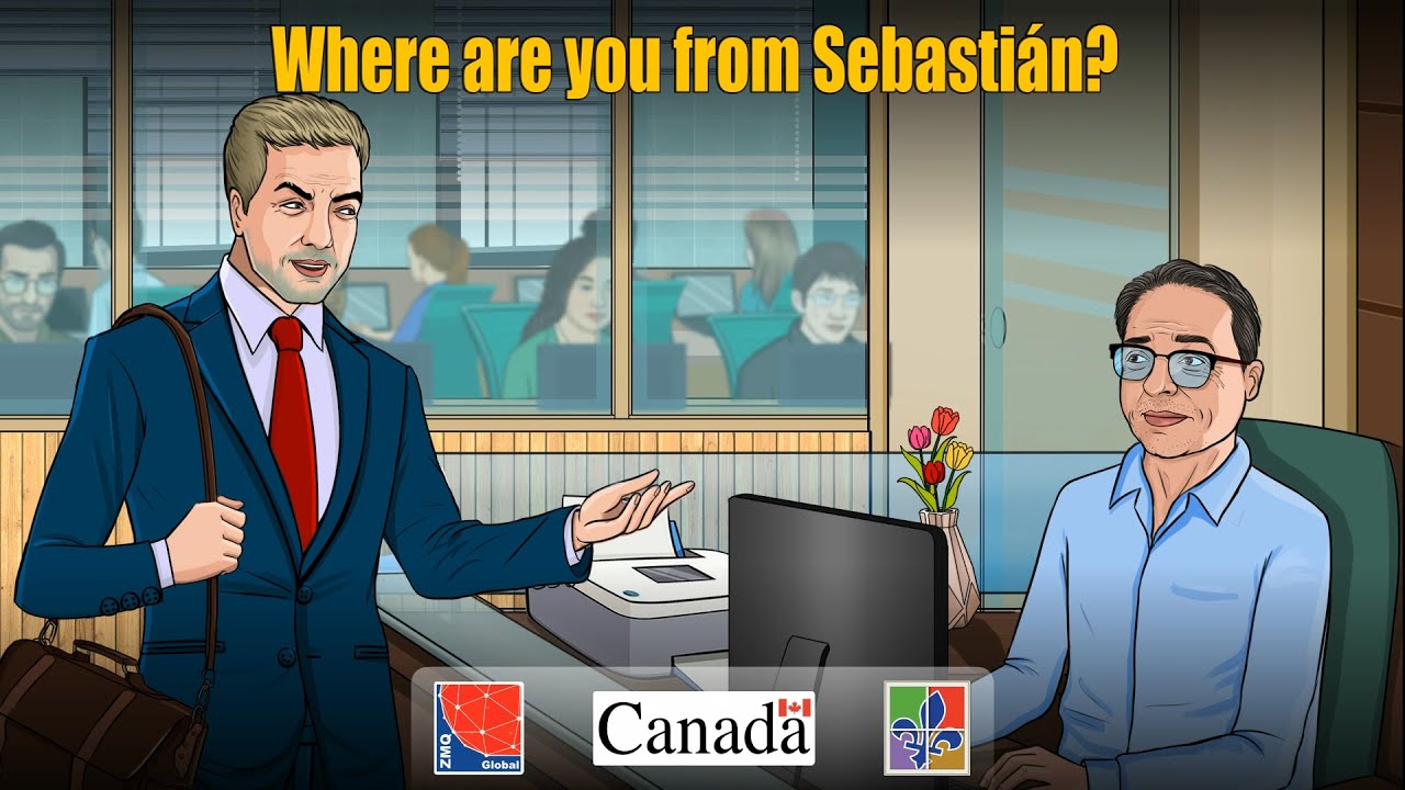 Where are you from Sebastian? - English - YouTube