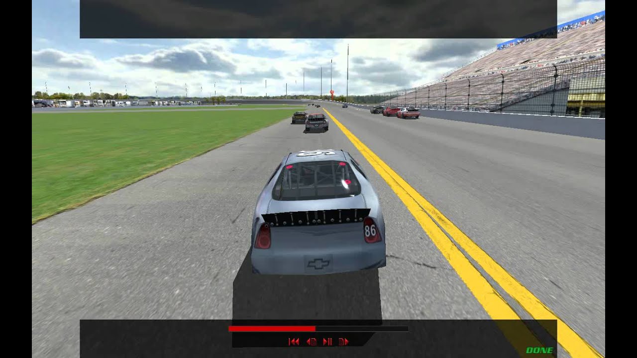 NASCAR Racing 2003 - Driving Lessons 9: Pit Strategy - YouTube