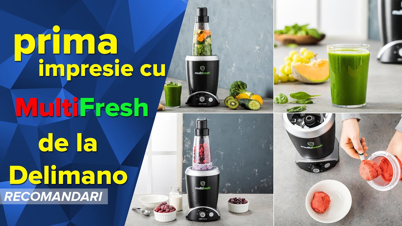 Prima impresie MultiFresh - Delimano - YouTube