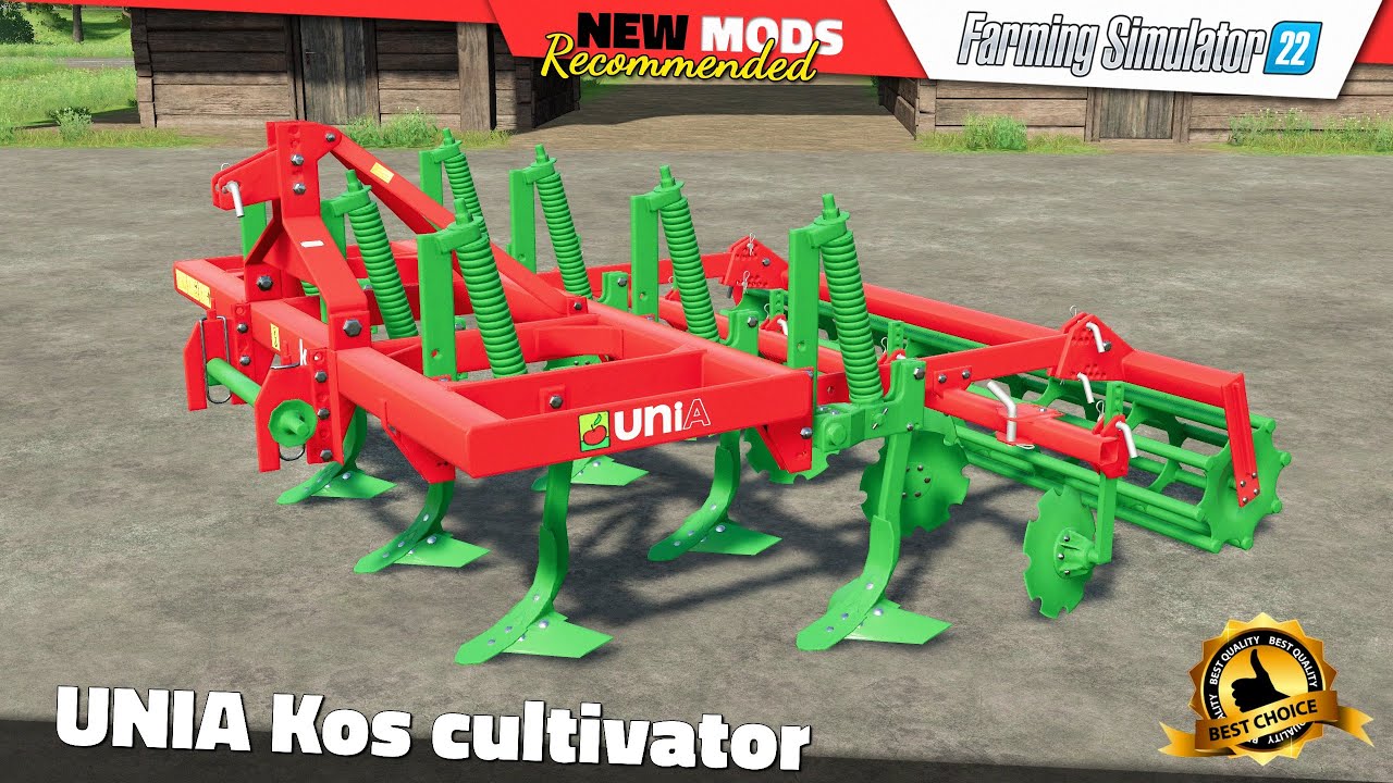 FS22 | UNIA Kos - Farming Simulator 22 New Mods Review (2K 60FPS) - YouTube