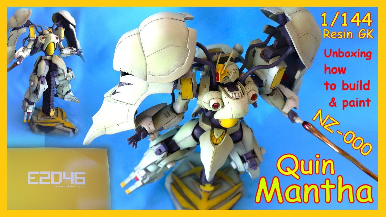 E2046 1/144 NZ-000 Quin Mantha gk - YouTube