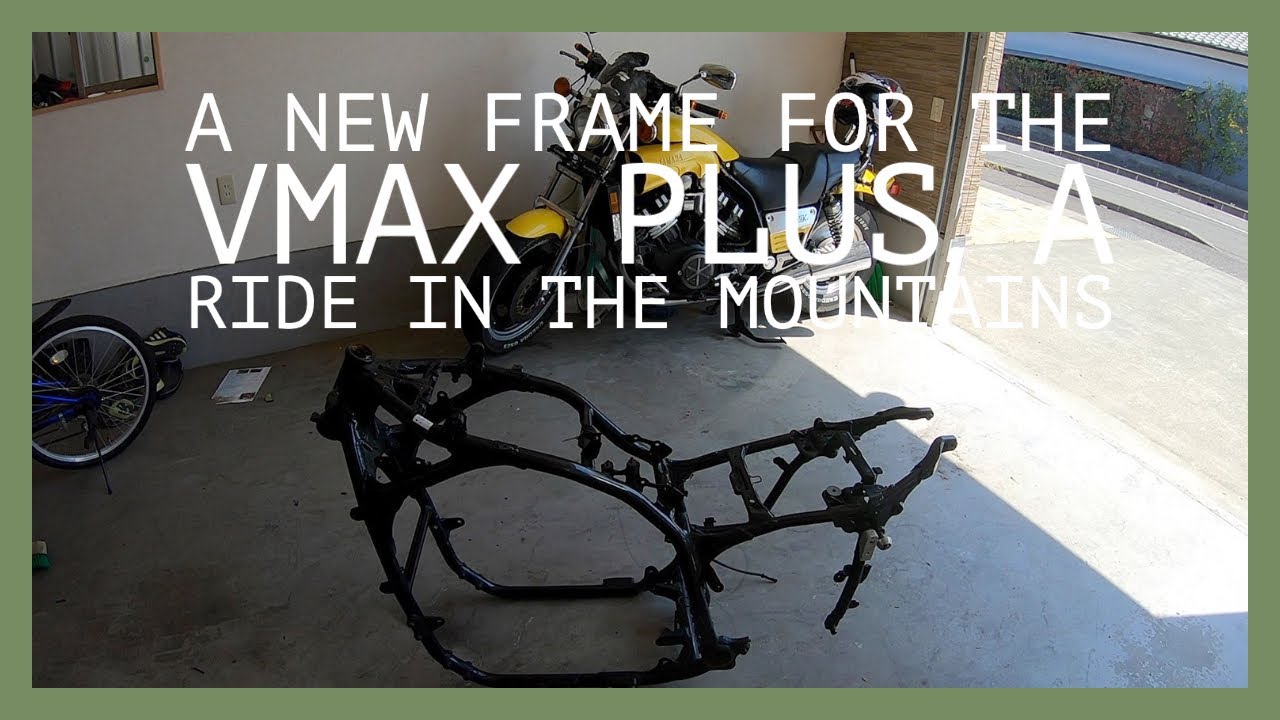 A new frame for the 1985 Vmax - YouTube