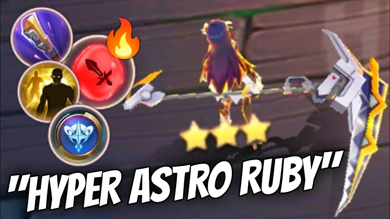 ASTRO RUBY SC FIRE !! LING SKILL 3 + NS DESTROYED !! MAGIC CHESS MOBILE LEGENDS - YouTube