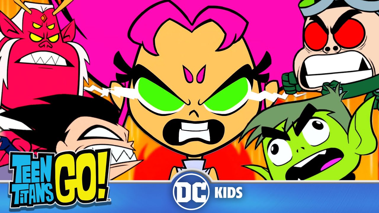 Starfire Teen Titans Go Angry