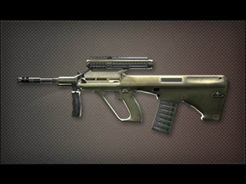 A.V.A 戰地之王 AUG A2 Commando Recoil Test 彈道測試 (原裝) - YouTube