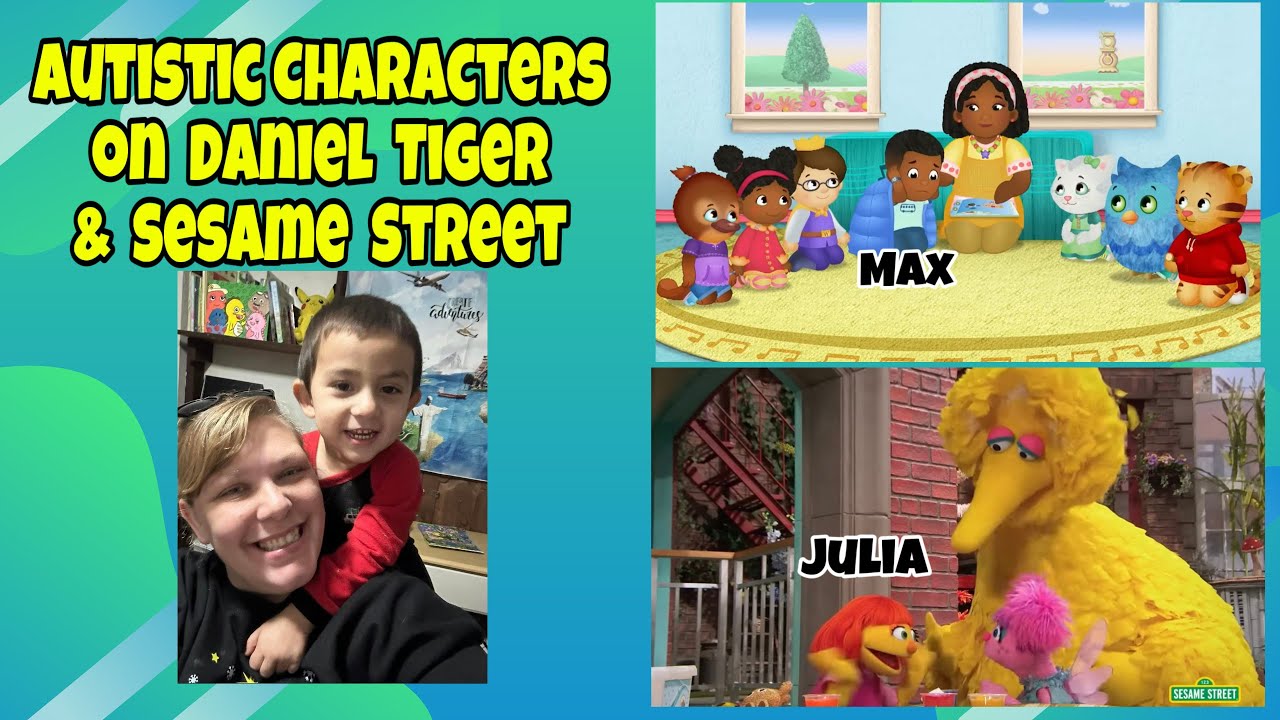 Autistic Characters on Daniel Tiger and Sesame Street - YouTube