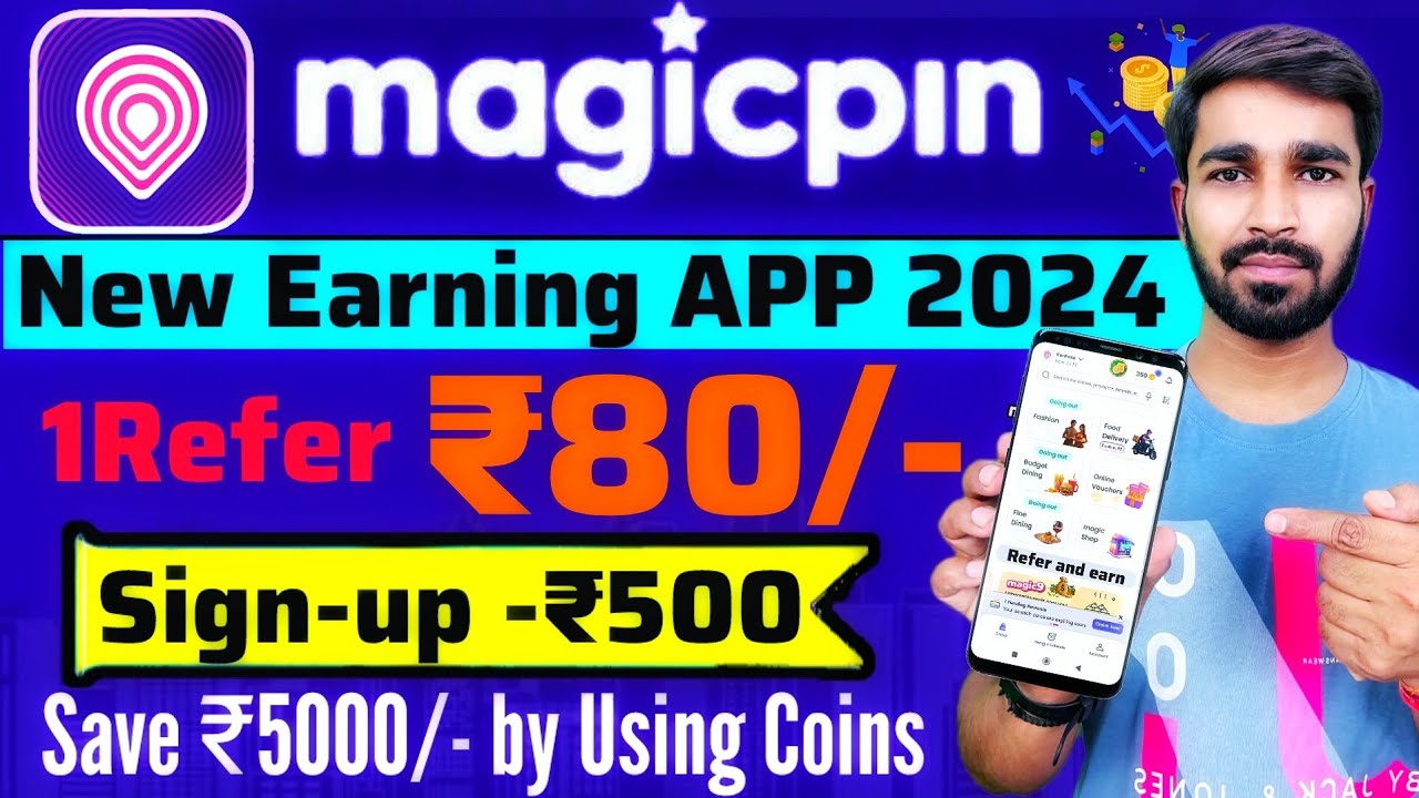 Today Earning App | Magicpin refer and earn | magicpin coin use kaise ...