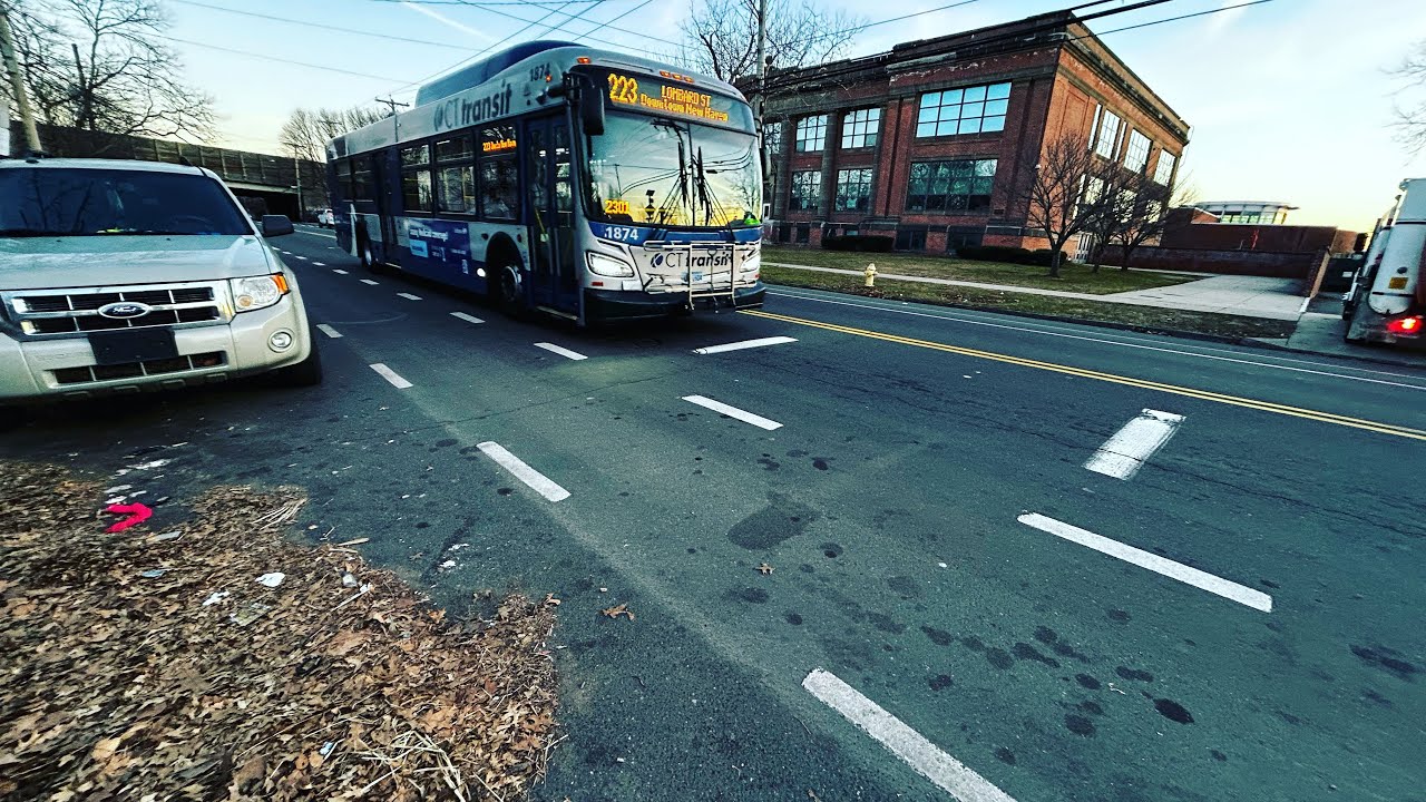 Ride on 2018 XD40 1850 on route 204 To East Haven - YouTube