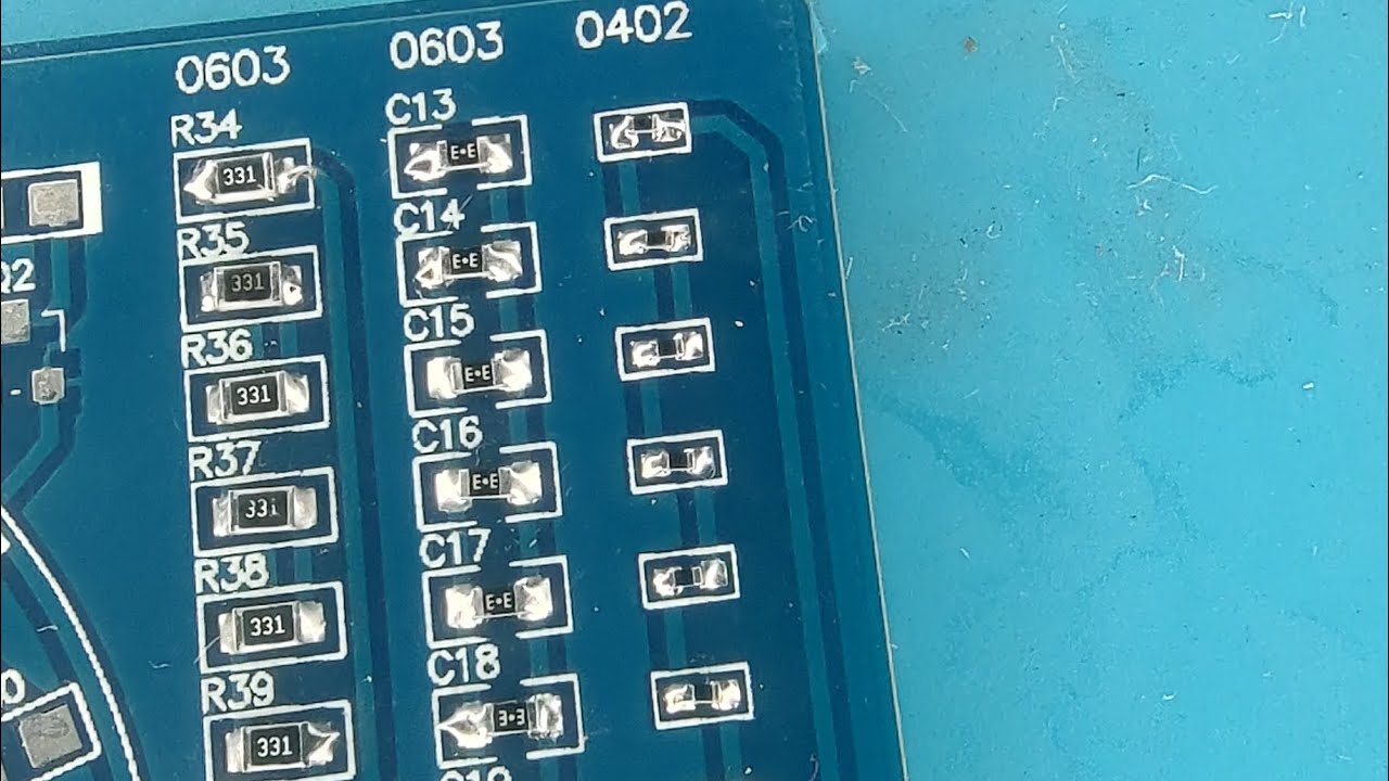 SMD (surface mount device) solder practice board kit. pt1. - YouTube