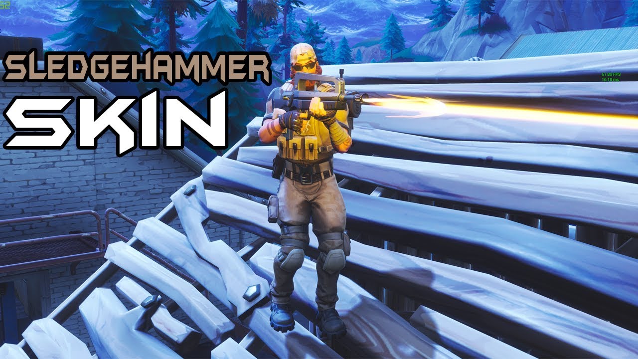 SEASON 5 SLEDGEHAMMER OUTFIT! - YouTube