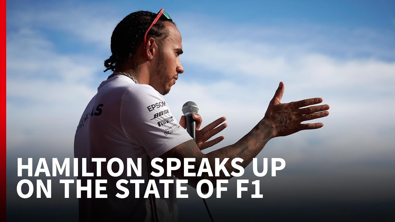 Why Lewis Hamilton's right to point the finger on F1's problems - YouTube