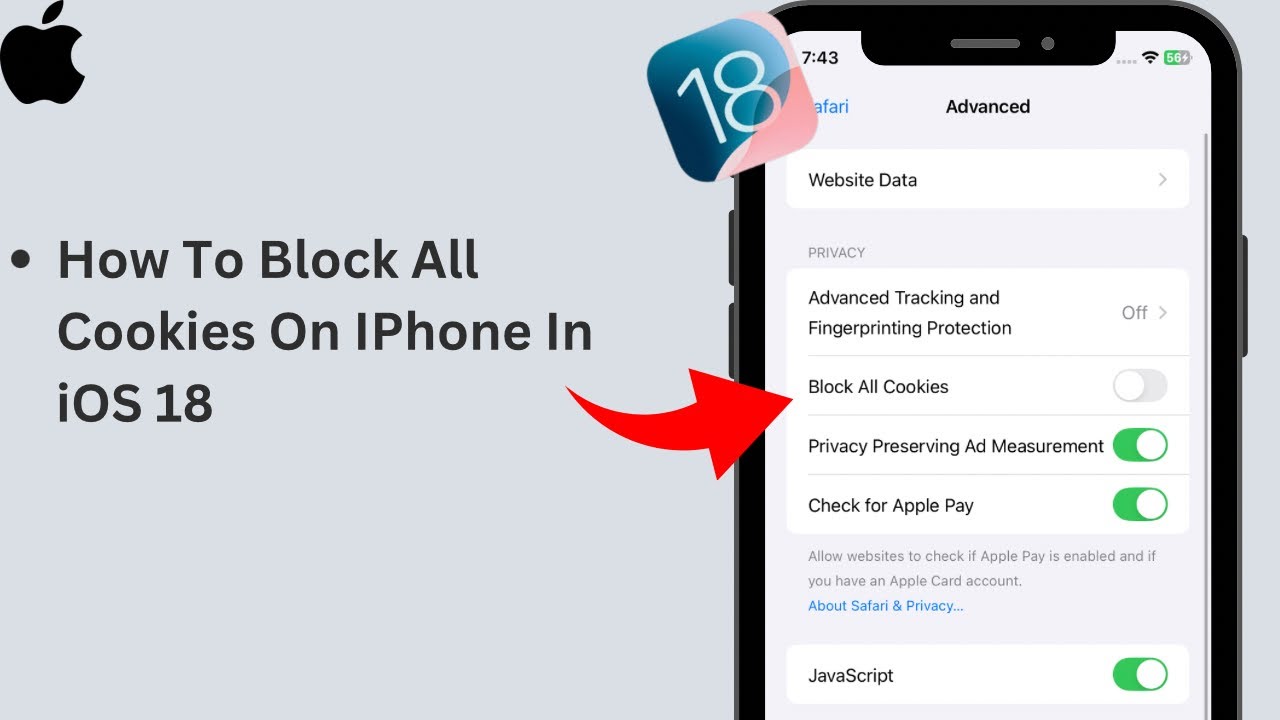 How to Block All Cookies on iPhone: Ultimate Privacy Guide - YouTube