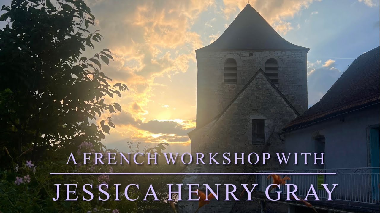 Le Vieux Couvent, France 🇫🇷 Plein Air Workshop with Jessica Henry Gray ...