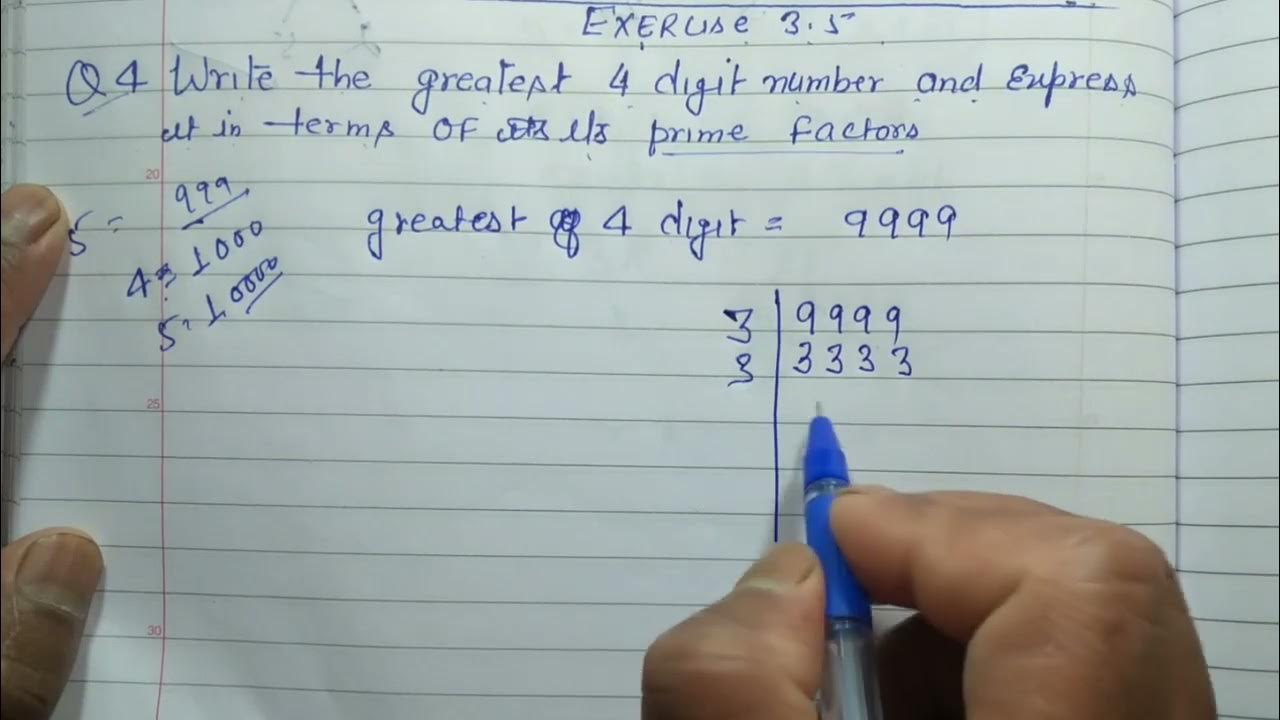 Class 6 Exercise 3 5 Q 4 Write Greatest 4 Digit Number And class-6-exercise-3-5-q-4-write-greatest-4-digit-number-and