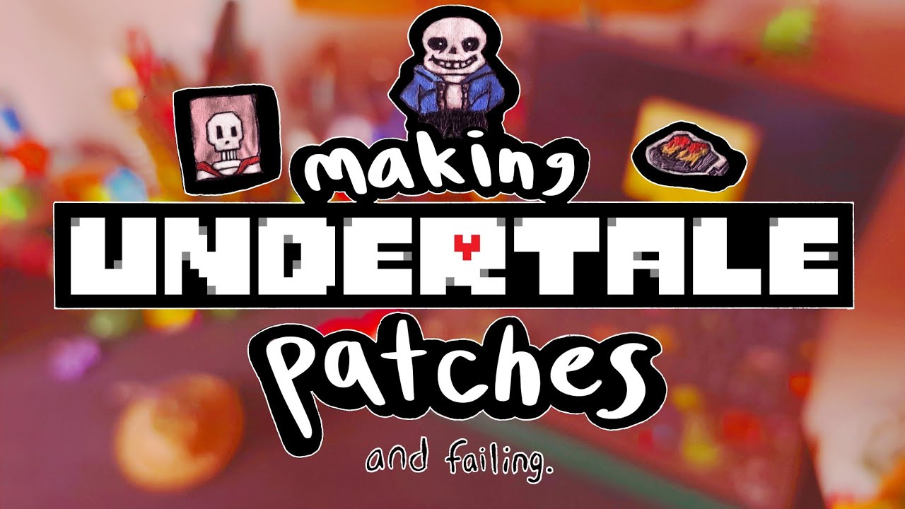 DIY Undertale Clothing Patches - YouTube