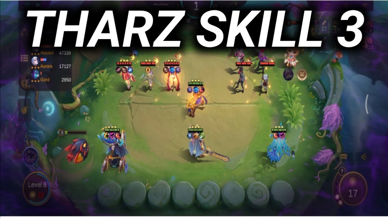 CARA MENGGUNAKAN THARZ SKILL 3 | MAGIC CHESS MLBB - YouTube
