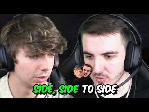 Some of the Mr Beast gang singing \