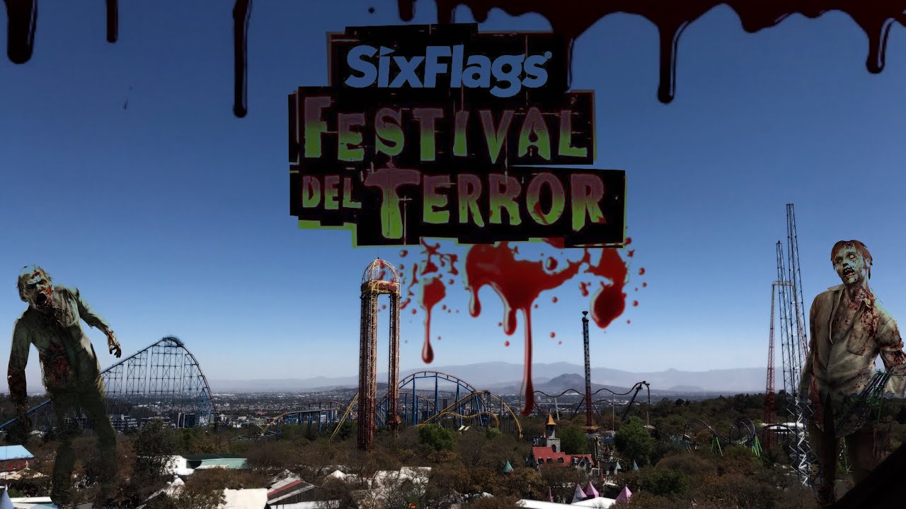 FESTIVAL DEL TERROR 2019 Six Flags Mexico I TIPS ¿Que veras en el ...